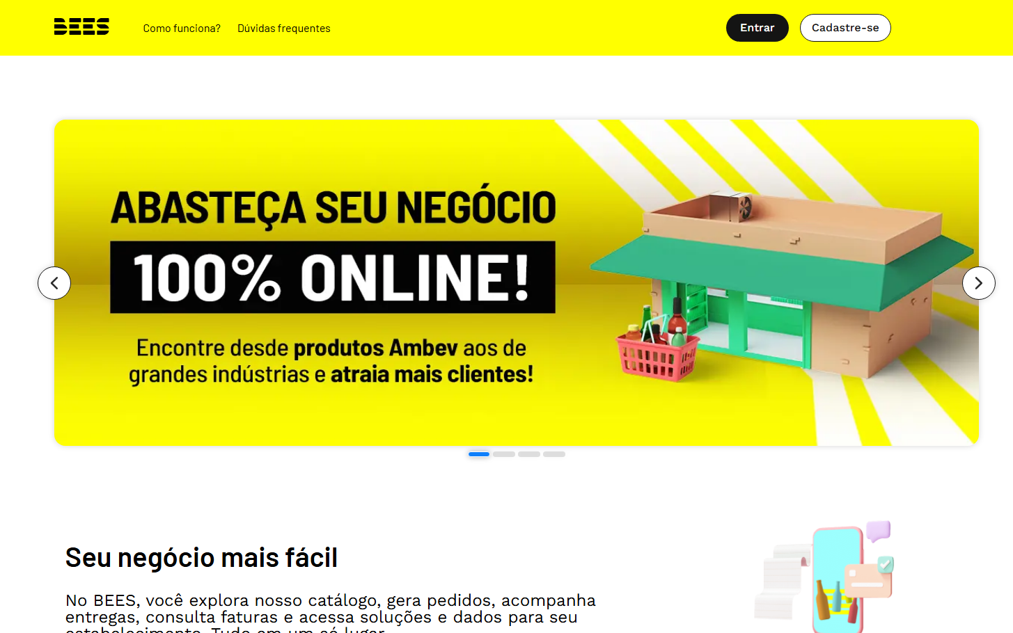 Como faço um pedido utilizando os itens sugeridos no APP BEES? – AB ...