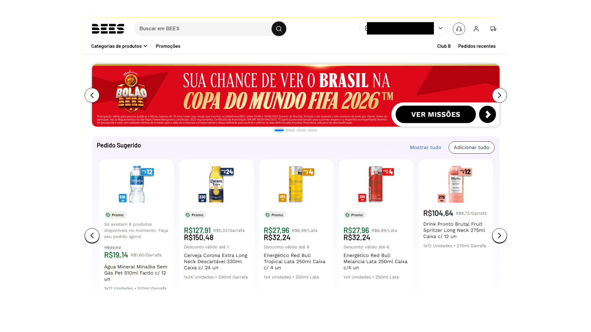 Como faço um pedido utilizando os itens sugeridos no APP BEES? – AB ...