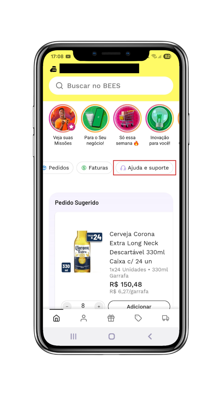 Como abrir uma solicitação de visita de Representante de Negócio no APP ...